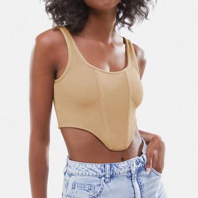 Women's fishbone camisole top vest 女装鱼骨吊带上衣背心