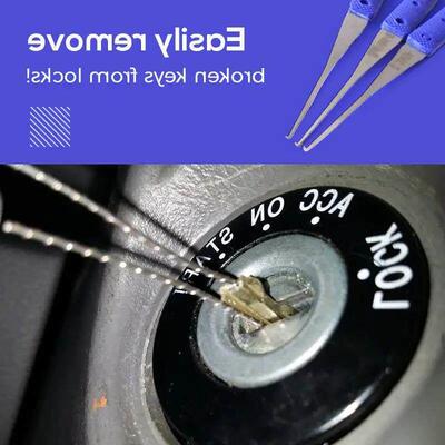 Mintiml? Broken Key Disassemble Kit Set Locksmith Tools Take