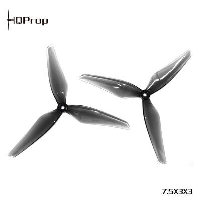 HQProp 7.5X3X3英寸三叶桨 适配应龙奇美拉 FPV飞行 穿越机螺旋桨