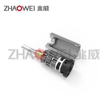 微ZWMD0120型速精密电机汽车行风门执器步进电轮机行星齿箱直流减