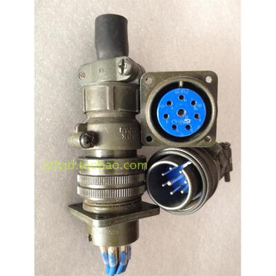 拆机 二手 DDK JAE  MS3108A 18-8S 18-8P航空插座插头连接器 8芯