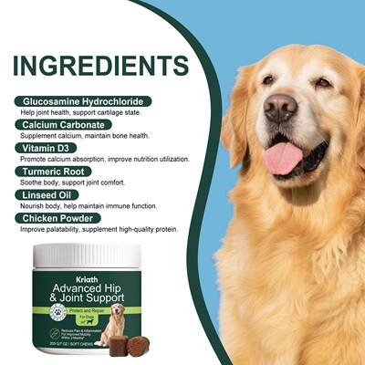 Kriath Pet Joint Chews for Daily Care - Nutritional Support