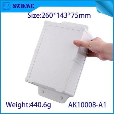 奥科姆导轨式仪表仪器壳体电源控制器接线盒塑料外壳AK10008A1-A2