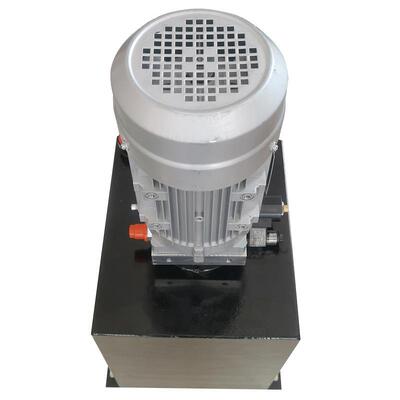 380V4KW液压动力单元泵站 1吨升降平台提升机 力富特配件
