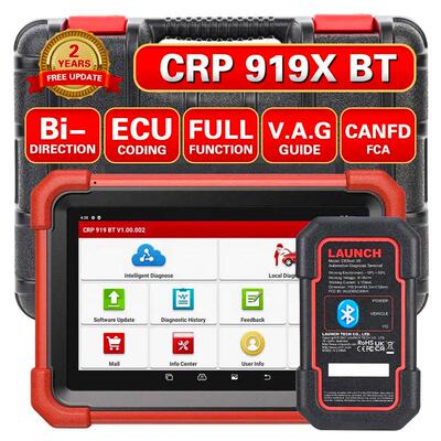 LAUNCH CRP 919X BT OBD2 Scanner Bidirectional扫描汽修全球版