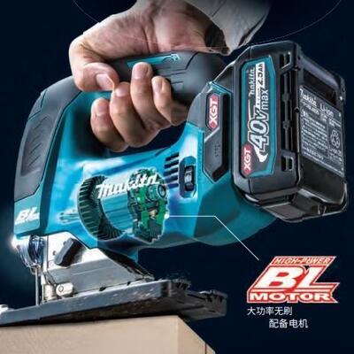 牧田Makita充电式曲线锯JV002G锂电40V无刷木工金工装修手持