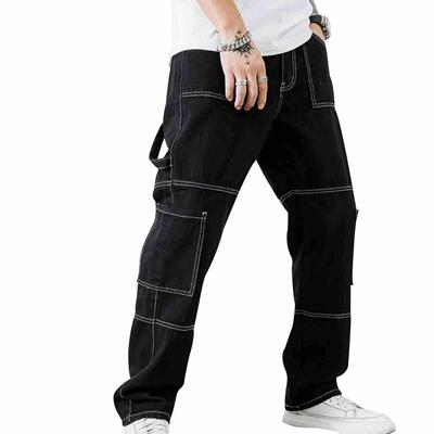 Men's Jeans, Loose Casual Street Fashion Denim Jeans for