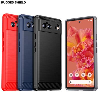 适用谷歌6/6A/6pro手机壳谷歌Pixel6A/6Pro拉丝硅胶手机壳保护套