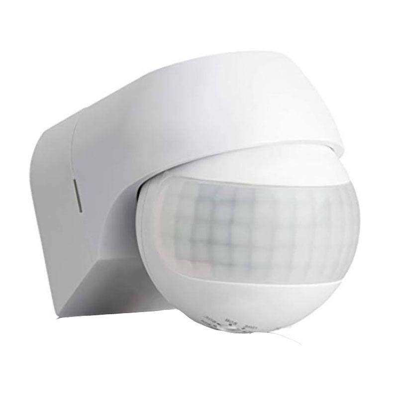 防水12V-24V人体红外感应开关 30米干接点信号输出户外感应器