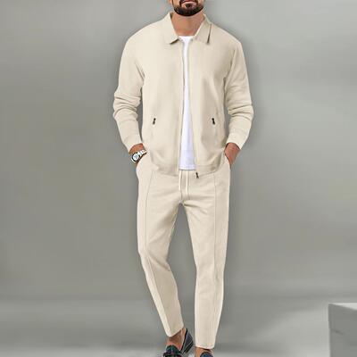 Pants Jacket Casual Winter Autumn New Long Sleeved Lapel