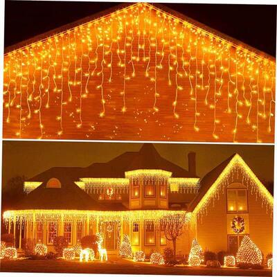 Christmas Decorations For Home Outdoor LED Curtain Icicle 1