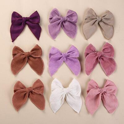 Children bow edge clip parent-child baby back head clip边夹