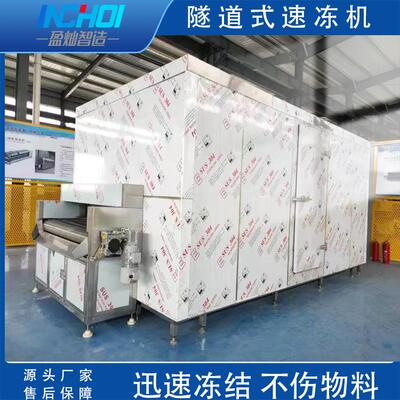 连续式速冻机商用平板式速冻超低温速冻设备流态化隧道式速冻机