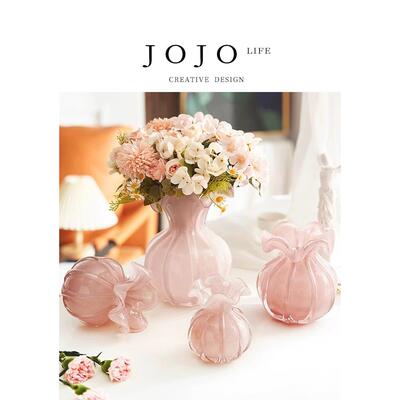 Jojo’s L. Pd·釉·花瓶幸运袋玻璃轻奢装饰插花高端|釉