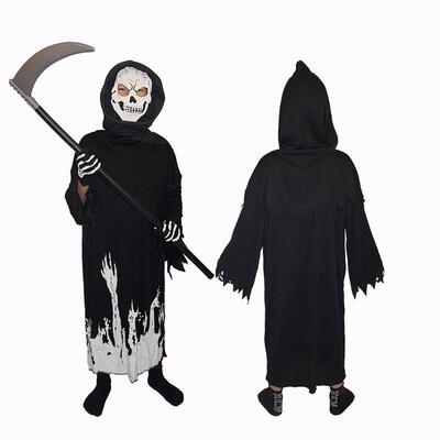 Grim Reaper Scythe Ghost Costume, Kids