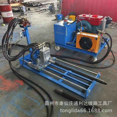 自来水户打孔机非 小型机开挖钻Default孔进穿管 管道过路铺管机