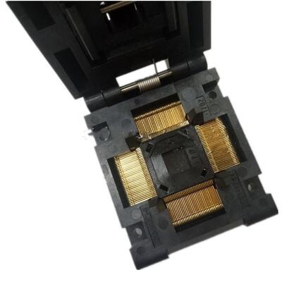 原装进口IC测试座IC51-1284-1702 QFP128/TQFP128/LQFP128 烧录座