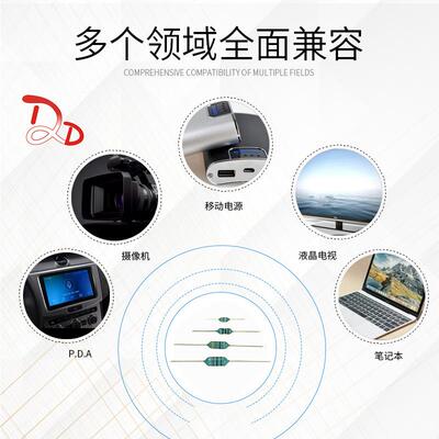 厂家直销编带色环色码电感 LGA0410-1R0K 4*10.5*0.6 1UH 920mA