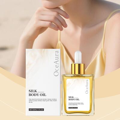 OCEAURA Silky Soft Body Oil - Refreshingly Moisturizing, Non