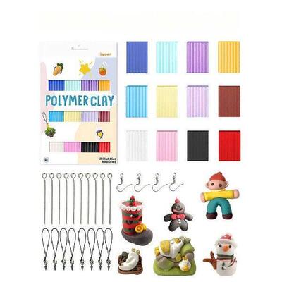 12/18/24 Color Polymer Clay Soft Pottery Colored Clay Set
