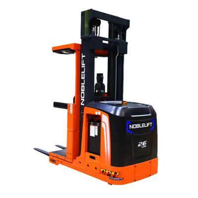 能新源114电电动高位拣选车上位高货架取货分拣货物拖盘动堆高车