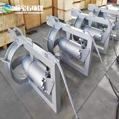 微曝氧化沟潜水回流泵GSD-SRP2.5混合液循环泵水平墙壁式穿墙泵