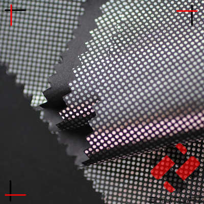 舜尧 奥米热能反射蓄热保温里布 银色小圆点高牢度耐水洗聚热面料