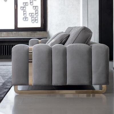 后现代风格高端轻奢风布艺沙发大户型客厅沙发组合Charisma sofa