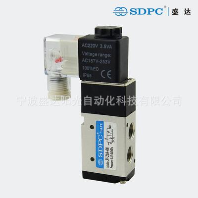 3V210-08 二位三通 压缩空气 控制阀 气动电磁阀 SDPC盛达气动