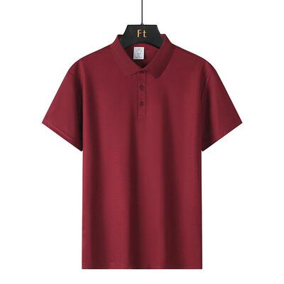 mens business casual polo shirt set fivepiece shortsleeve