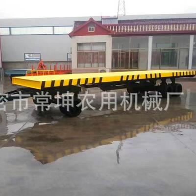 厂家供应15吨三桥平板拖车厂内运输车