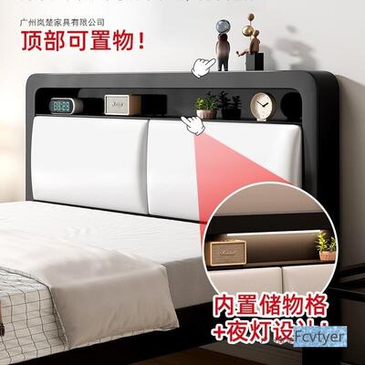 艺床双人KSL-R001床家用1米8加人粗加锈厚铁床不钢单床架铁架床出