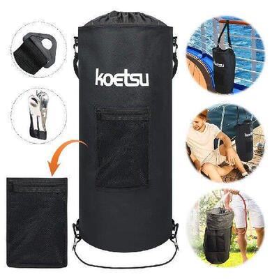 Portable Boat Trash Can Waterproof Pontoon Trash Bag Marine