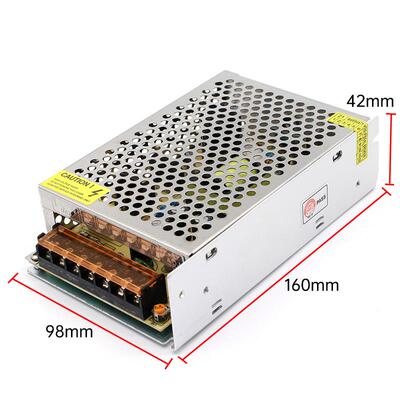 正品220伏转5V12V24V3WA4A5A8.A10A6075W1001W20W直流开关电源变5