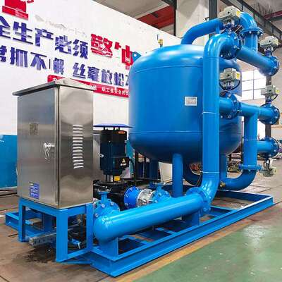 循环水装浅层砂过器全自动旁流水HUU质处理置多介石英滤砂石过滤