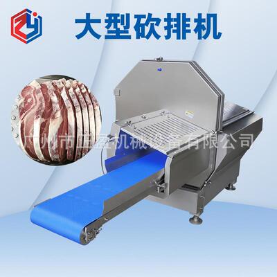 牛大型牛肉切片机 JY-36 多功砍排机K 能商DBG用肥切片设备