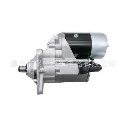 五十铃6BG1起动机马达 24V 11齿028000-6200 1811001410 S25-100