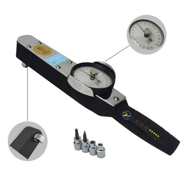 50nm指针扭矩扳手SGACD-50精度±4%分度值0.5nm长度310mm