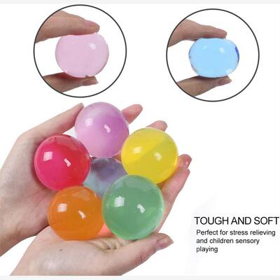 500PCS Jumbo Water Beads Water Gel Bead泡大珠水弹珠海洋宝宝