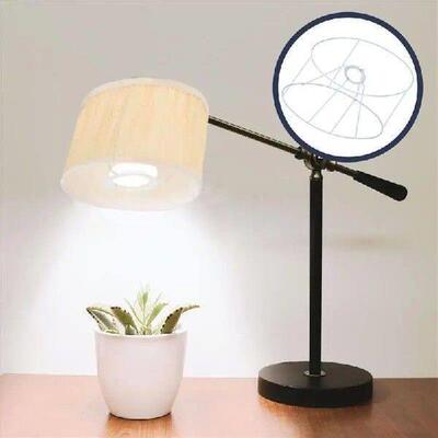 Lamp Shade Lampshadess Ring Holder Frame Wire Drumiron