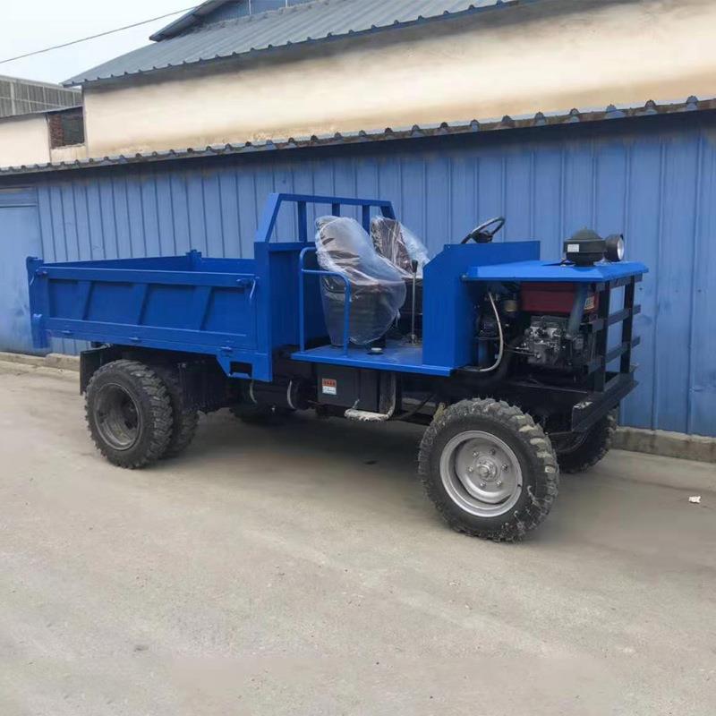可农用四不像自卸拖拉机 两驱四驱农用运输车 新款爬山王矿车
