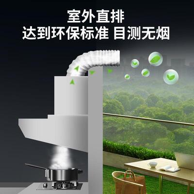 体商用油烟净化一机免管低空HRY排放无烟管净化器无低空道直抽排