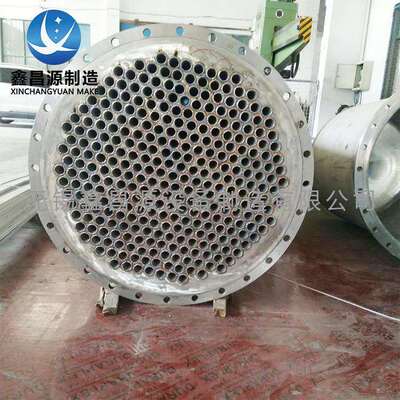 254SMO不锈钢管式换热器冷凝器2507螺旋缠绕管 汽水冷凝加热器