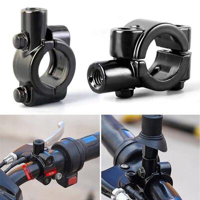 M8 M10 22mm 25mm Motorcycle Rearview Handlebar Mirror Mount