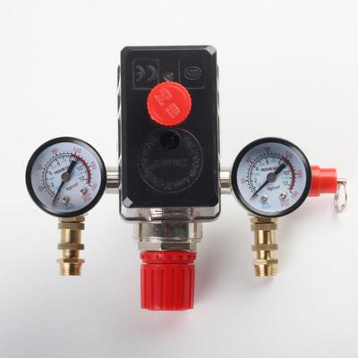 空气压缩机配件巴马支架可调压压力开关总成175PSI 90-120PSI跨境