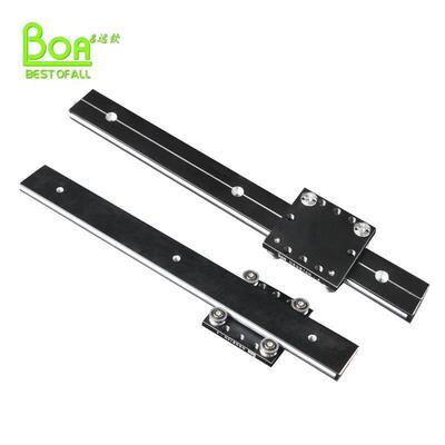 直线导轨台手动铝模滑外置轨道VAF四轮滑组轨心滑块轴承滑块轴台