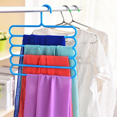 5-tier clothes drying rack, multi-level scarf organizer, 5-l
