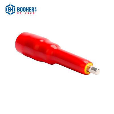 宝合12.5内MM0大飞绝缘六角旋具套筒1/2寸双色浸塑FKCVD1E耐高压0