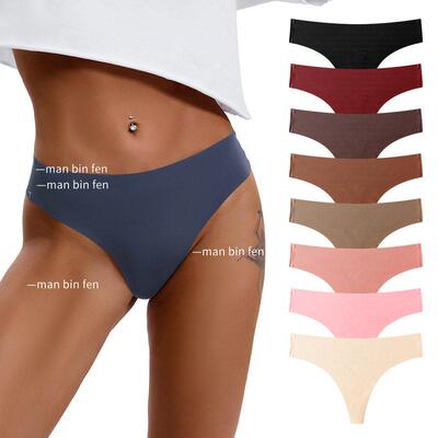 Women Seamless Waist Thongs 4 Womenswear Basics Breathable 2