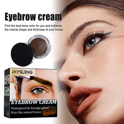 Jaysuing Eyebrow Cream - Smudge-proof, Long-lasting, Waterpr
